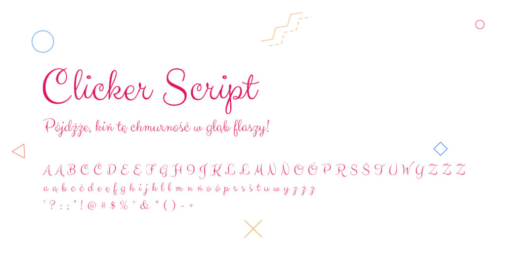 30 darmowych fontów z polskimi znakami - Fajne studio kreatywne
