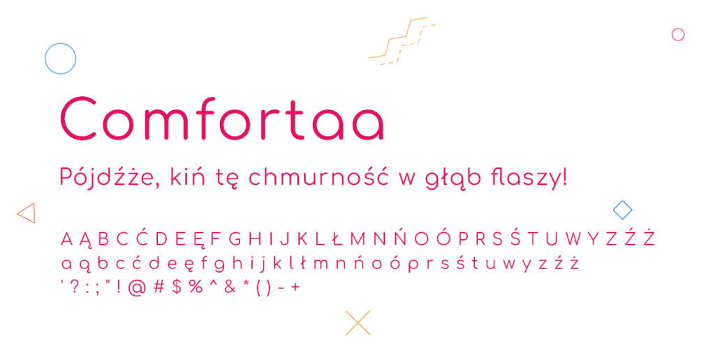 30 darmowych fontów z polskimi znakami - Fajne studio kreatywne