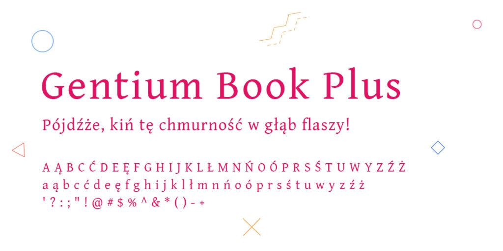 30 darmowych fontów z polskimi znakami - Fajne studio kreatywne